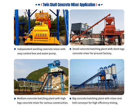 Js2000 Concrete Mixer Yili