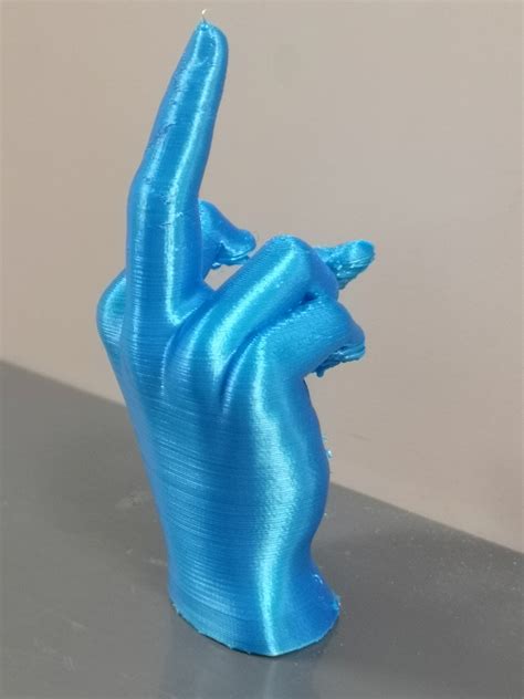 3d Printable Middle Finger By Mgpix