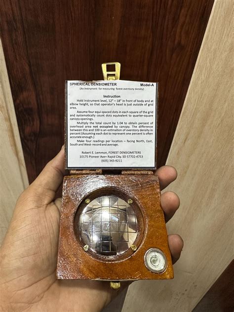 Densiometer Use Jual Densiometer Spherical Convex Model A Spherical