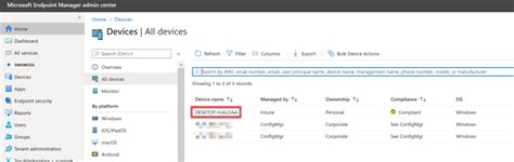 Wipe Device Through Intune Admin Center Portal Configuration Manager Manishbangia