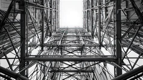 Structure En Acier Image Premium Générée à Base Dia