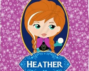 Popular Items For Anna Frozen On Etsy