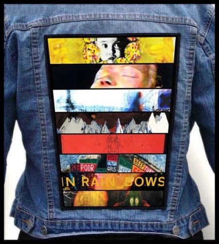 Radiohead Mix Backpatch Back Patch