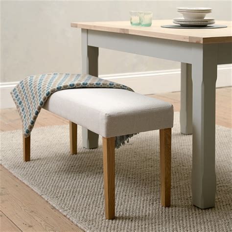 Iris Small Dining Bench Natural The Cotswold Company The Cotswold
