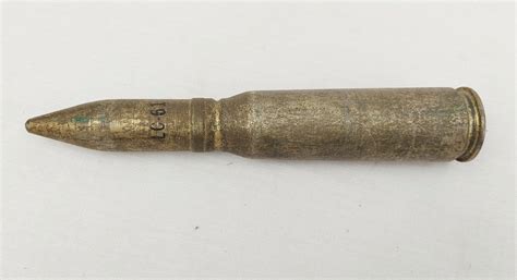 Inert 27mm Cannon Shell 6 Sally Antiques