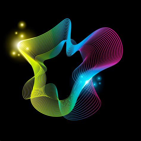 Abstract Stripes Gradient Wave Line Art 537219 Vector Art At Vecteezy