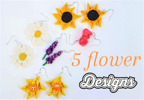 Polymer Clay Tutorial Flower