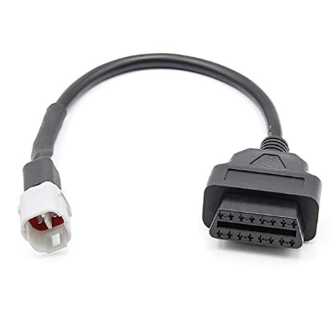 Obd2 Adapter Cablemotorcycle Diagnostic Scanner Cable Obd 4 Pin