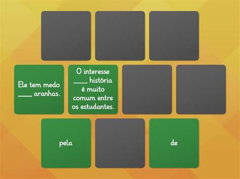 Regência Nominal Combine Os Pares