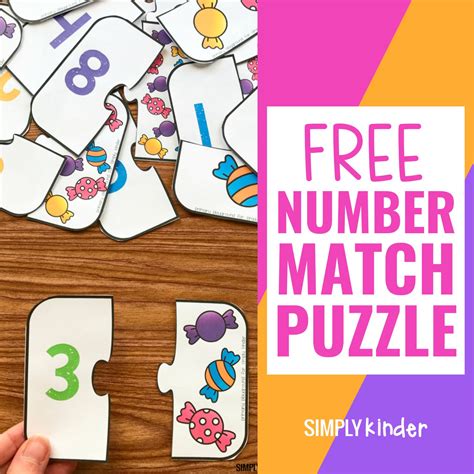 Printable Number Match Wheel
