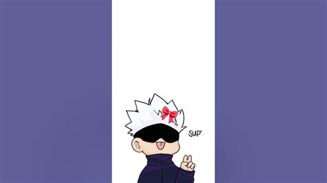 غوجو وهو كيوت 😻🥰 Youtube