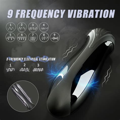 9 Frequency Vibration 3 Frequency Electric Shock Portable Orgasm Stick