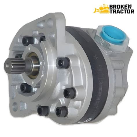 John Deere Dozer Hydraulic Pump And Coupler Broken Tractor