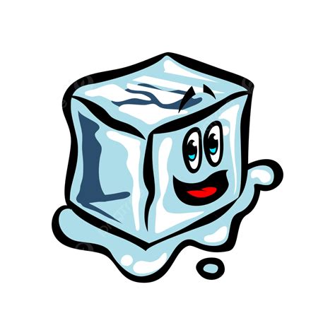 Ice Cube Vector Art