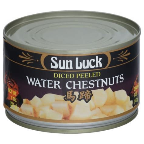 Sun Luck Diced Peeled Water Chestnuts 8 Oz Kroger