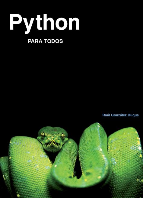 Python Para Todos Libro De Python Python Para Todos Raúl González
