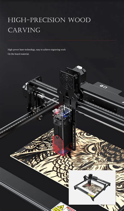 Atomstack A5 30w Laser Engraver Wood Leather Carving Acrylic Cutting