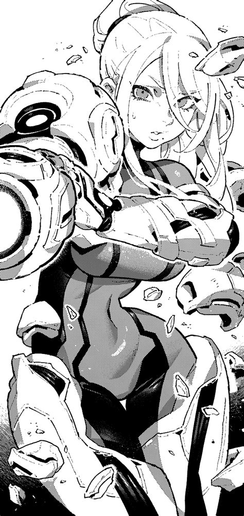 Ireading Samus Aran Metroid Metroid Dread Nintendo Highres 1girl Aiming Arm Cannon