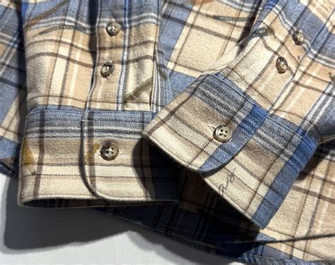 Yahooオークション 極美品【定価4万】papas パパス ネルチェック 長