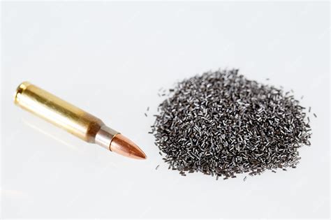 Cartuchos De Pólvora Y Caza Calibre 308 Win Foto Premium