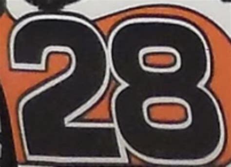 What Font Does The No 28 Use R Identifythisfont