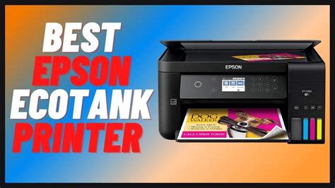 The 5 Best Epson Ecotank Printers In 2024 Reviews And Comparison Youtube