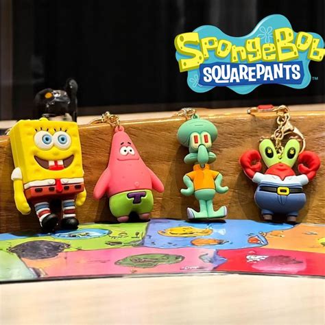 Spongebob Keychain Etsy