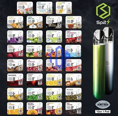 Sp2 Pod Sp2 Flavour Top Sg Vape