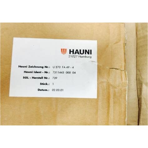 Hauni 7311443 000 04
