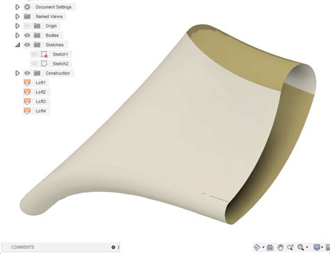 Solved Loft Between Circular Curves Autodesk Community