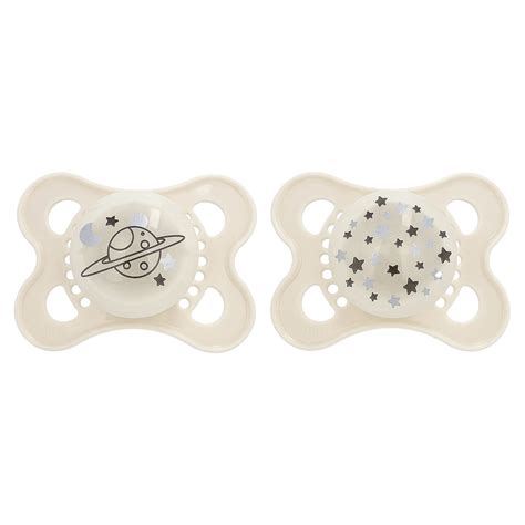 Mam Original Night Pacifier 0 6 Months 2 Count