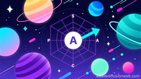Dark Space Scene With A Grid Like Structure Representing Spacetime
