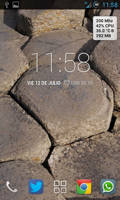 El Blog De Asturel Widget Para Android Tempcpu V2