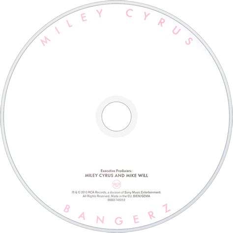 Miley Cyrus Bangerz Album Cover Itunes