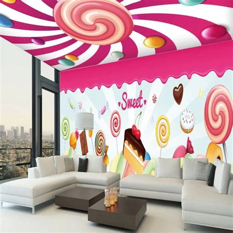 Candy Land Wallpaper For A Sweet And Playful Wall Decor