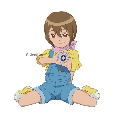 Aldwelter Yagami Hikari Digimon Digimon Adventure 2020 Absurdres Highres 1girl Blue