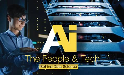 The People And Tech Behind Data Science Infographic