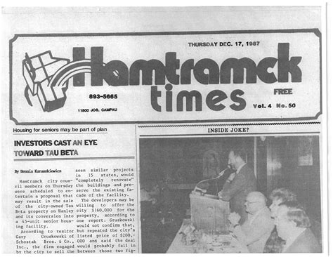 City History Hamtramck City Wayne Mi
