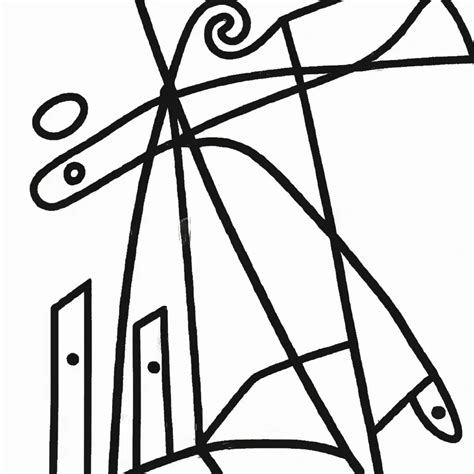 7 Desenhos De Alexander Calder Para Imprimir E Colorir