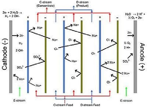 Working Principle Diagram Of Electrodialysis Download Scientific Diagram