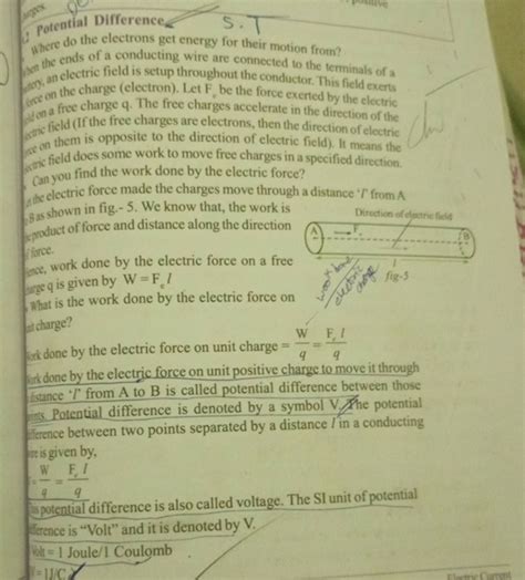 4 Potential Difference57where Do The Electrons Get Energy For Their