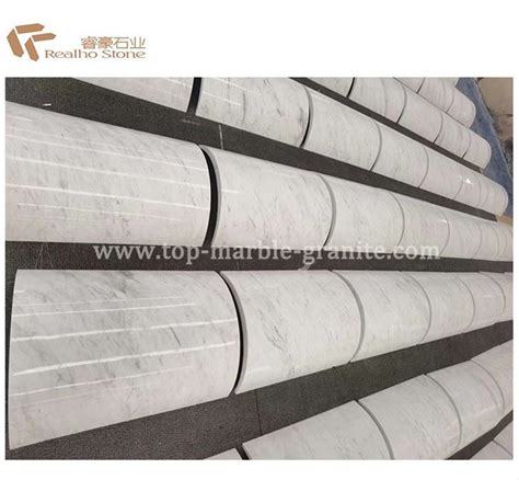Round Cladding Decorative Wall Marble Columns Suppliers And Manufacturers China Cheap Price