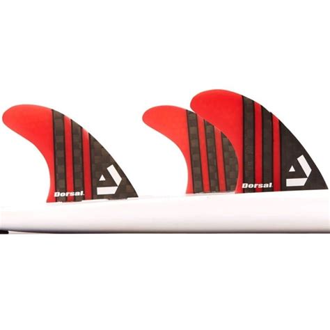 Dorsal Surfboard Fins Thruster 3 Set Future Compatible Anglers Pro