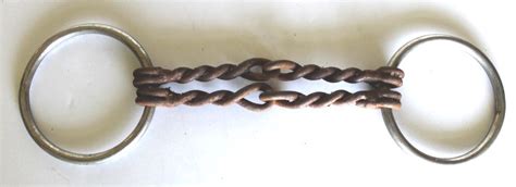 Double Twist Wire Loose Ring Snaffle Bit 5