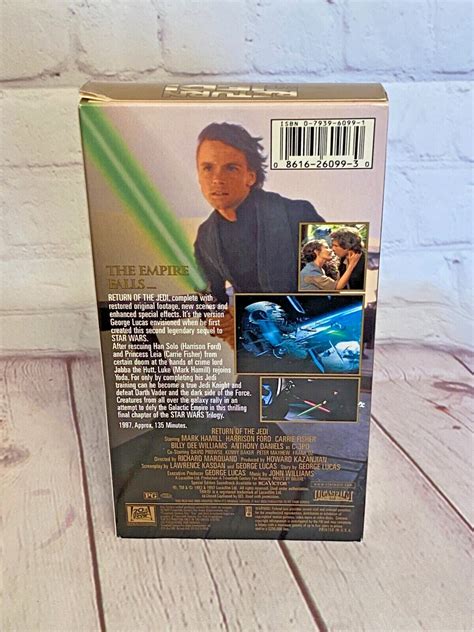 Star Wars Trilogy Special Edition Vhs Box Set By 20th Century Fox