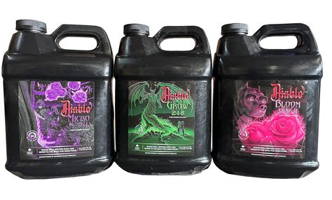 Diablo Nutrients Micro Grow And Bloom Botellas De 10 Litros 1 De