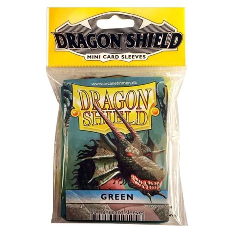 Atm10104 Arcane Tinmen Dragon Shields Mini 50 Green At Gamersroll