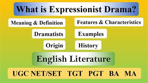 Expressionist Drama In English Literature Definition Origin
