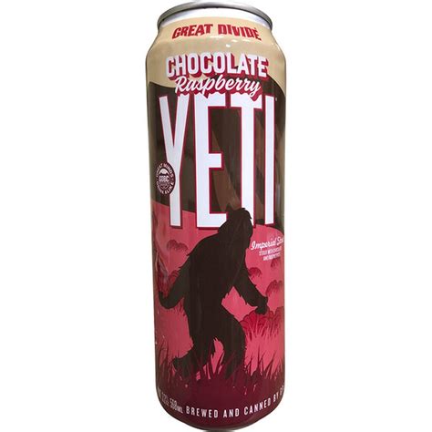 Great Divide Chocolate Raspberry Yeti Imperial Stout 19 Fl Oz