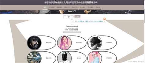Springbootjavaphpnodepython基于音乐流媒体播放及周边产品运营的信息服务管理系统【计算机毕设】流媒体服务器
